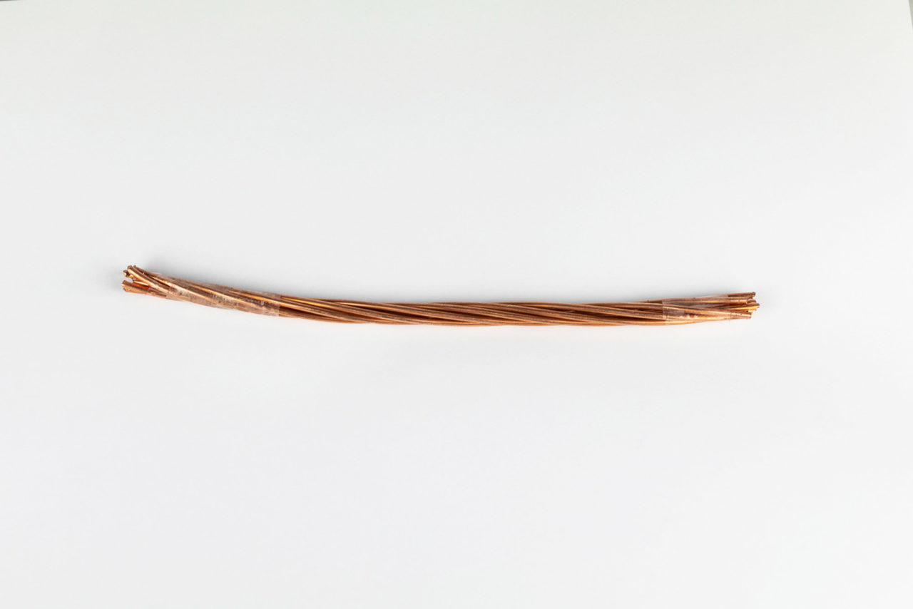 Câble de terre en cuivre nu 25mm² - Vente au mètre linéaire